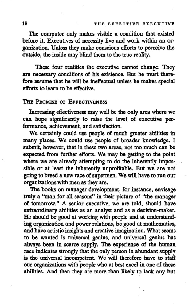 Peter Drucker.pdf | Resume Writing and Advice | Job Search