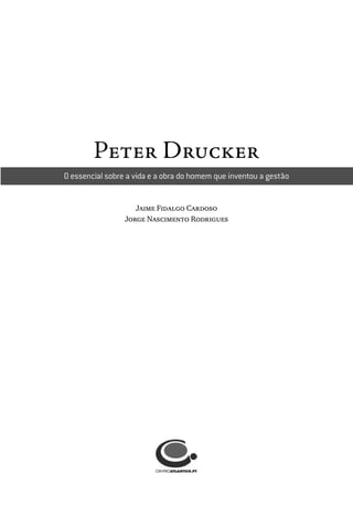 Peter drucker __biografia | PDF