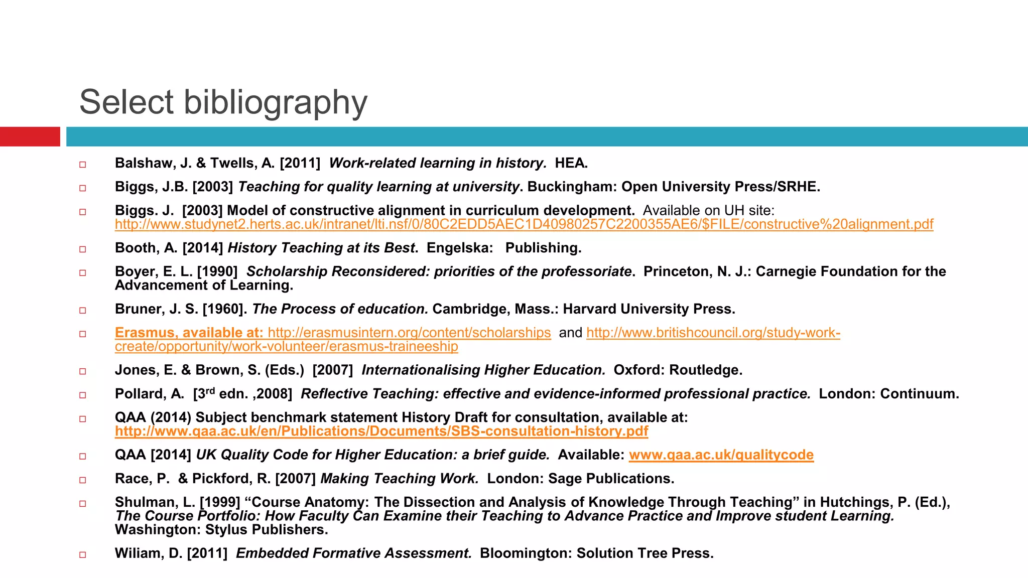 University Student Placement Programmes with Heritage Groups and Other ...