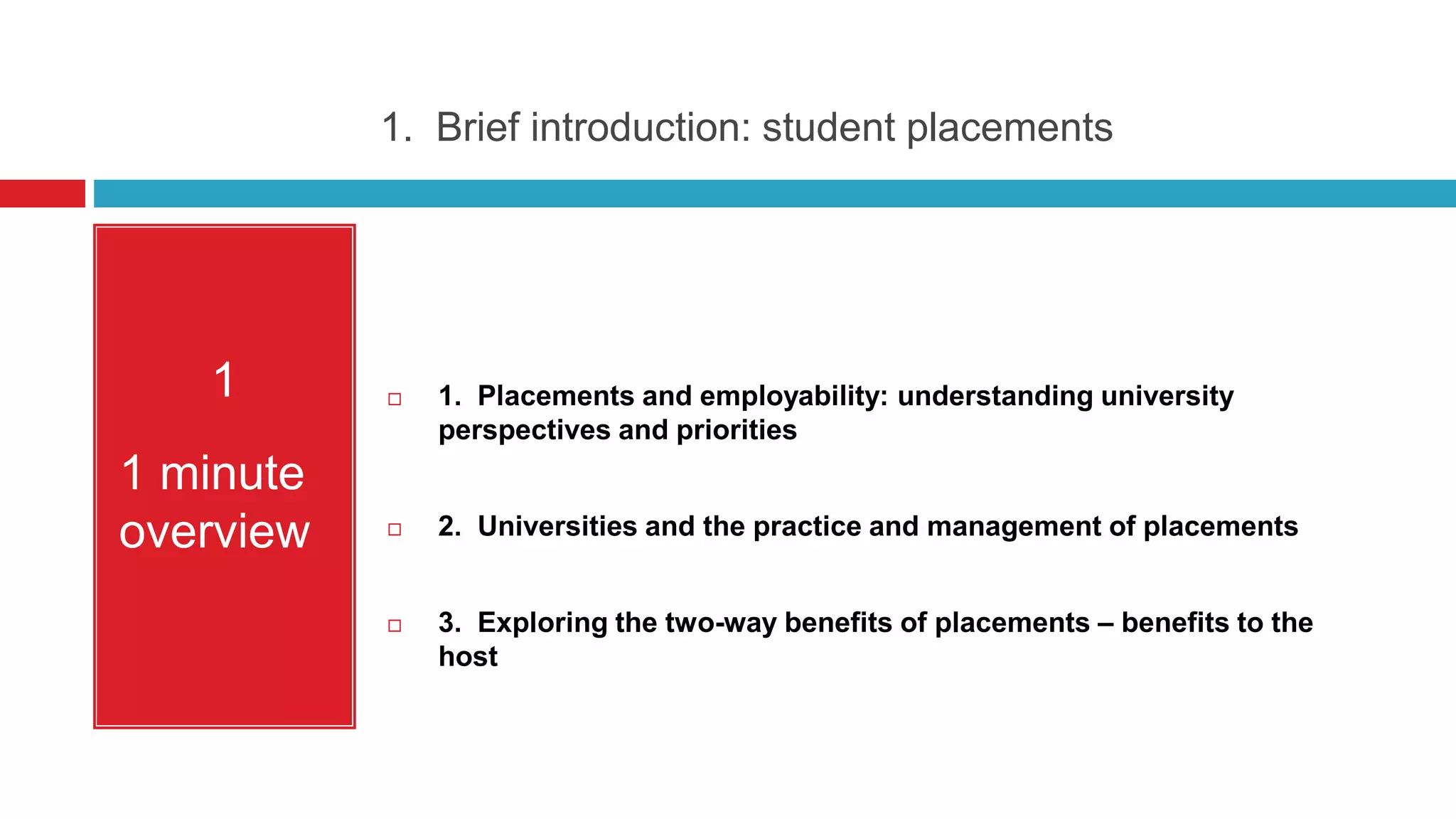 University Student Placement Programmes with Heritage Groups and Other ...
