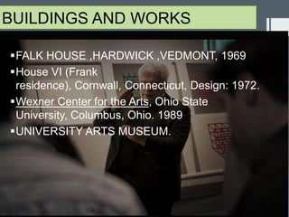 Peter eiseman works and theory on deconstructive architecture | PPTX
