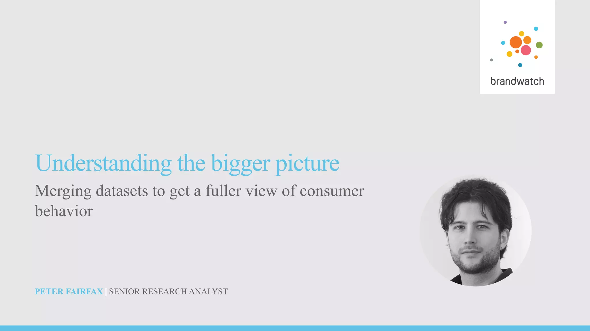 Peter Fairfax - Understanding the Bigger Picture | PDF