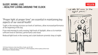Impact of light on human well-being and productivity | PPTX