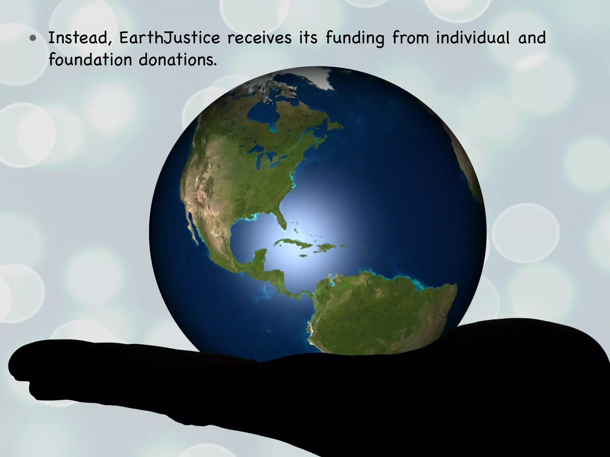 Meet Earth's Legal Team: EarthJustice | PDF