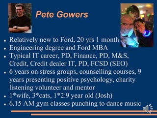 Peter Gowers email management - recorded | PPTX