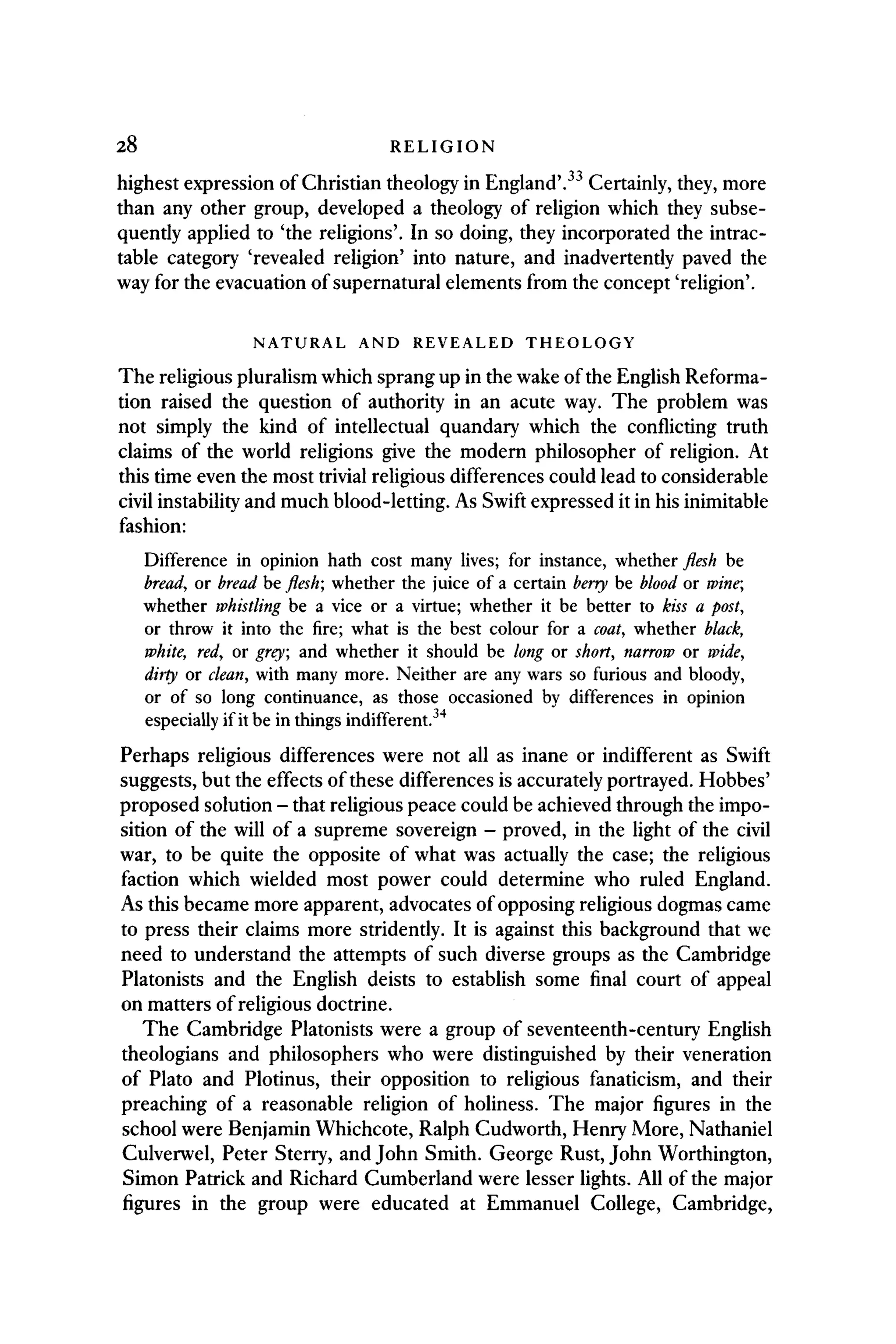 Peter harrison ''religion'' and the religions in the english ...