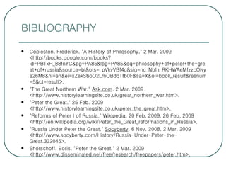 Peter I | PPT