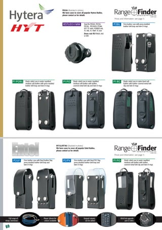 Peter Jones (ILG) Ltd.- DMR Radio Cases v17.2 - March 2019 | PDF