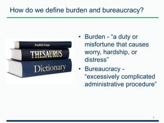 Busting Bureaucracy | PPTX | Healthcare Industry | Industries