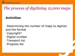 Peter Levi - The process of digitizing 12,000 maps | PPT