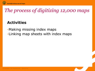 Peter Levi - The process of digitizing 12,000 maps | PPT
