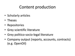 Overview of Practical Content Mining | PPT