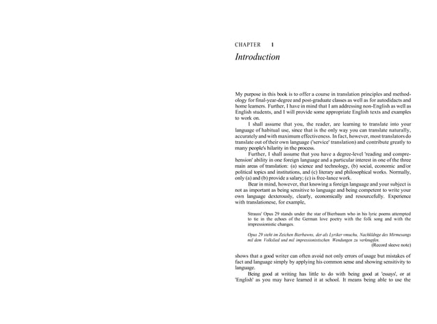 Peter newmark textbook of translation | PDF