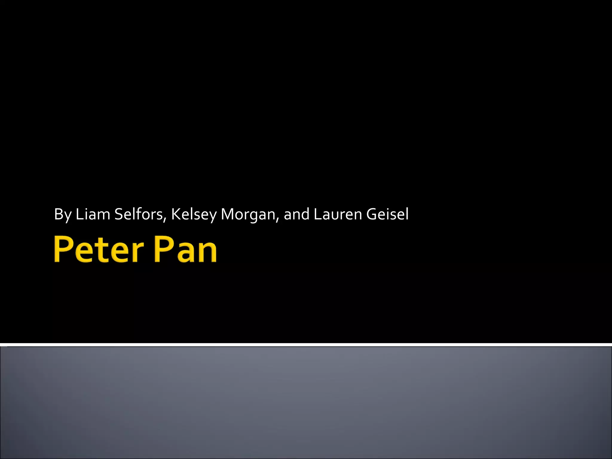 Peter pan | PPT