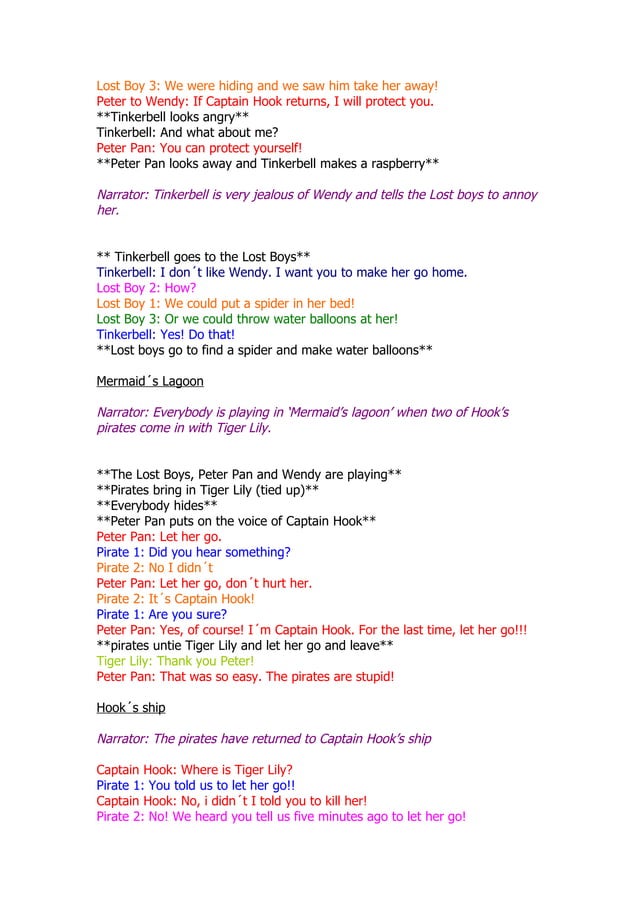 Peter Pan Script | DOC