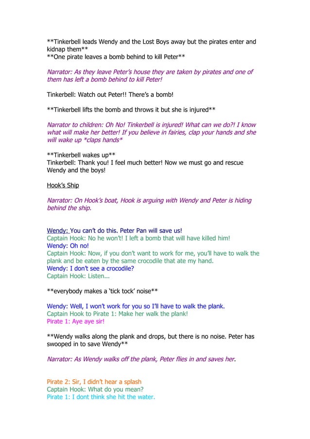 Peter Pan Script | DOC