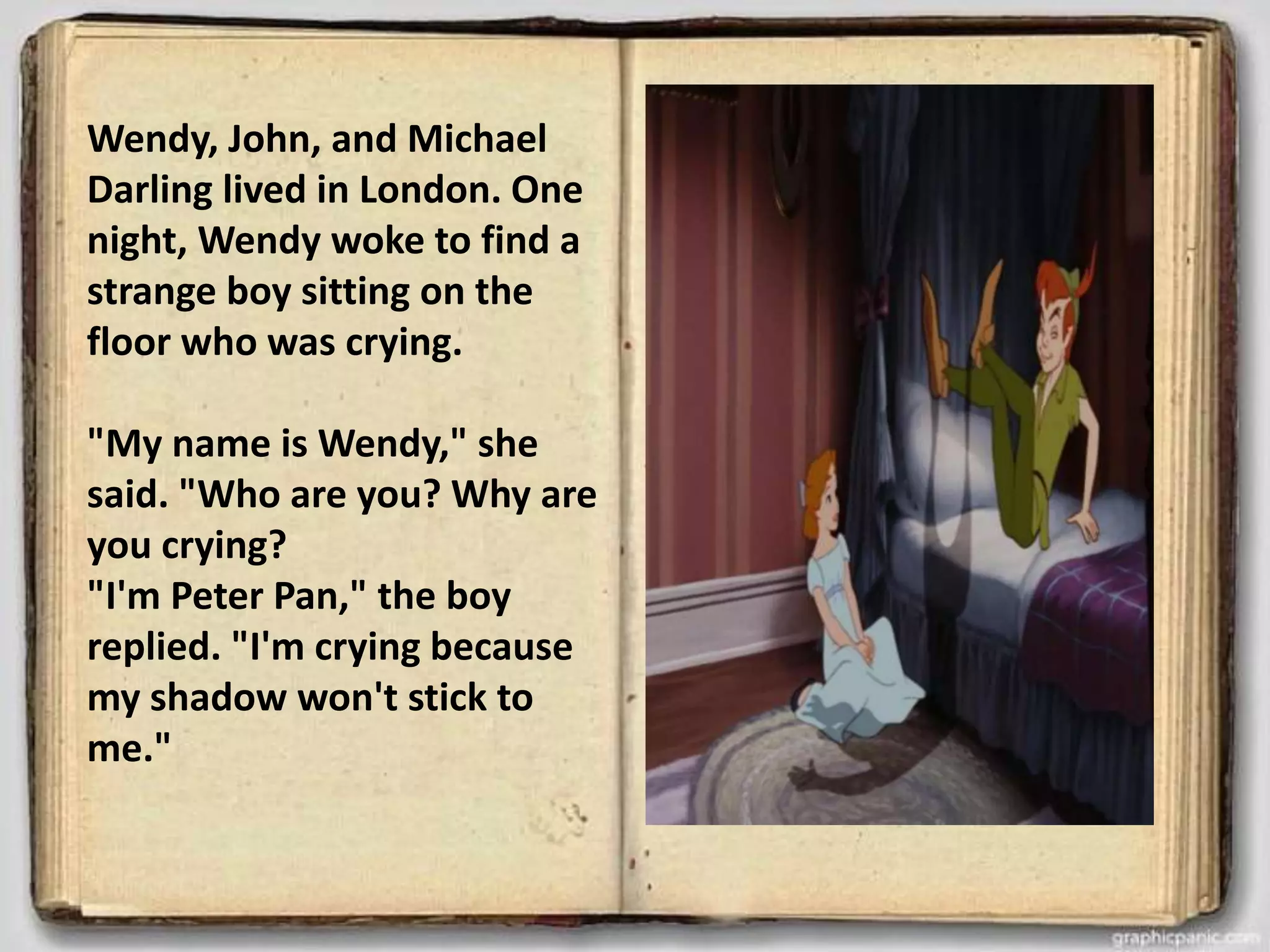Peter pan story | PPTX