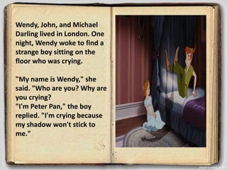 Peter pan story | PPTX