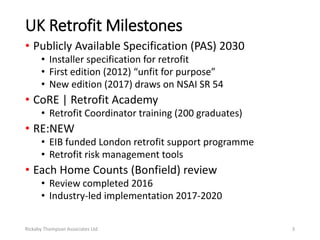 Deep Retrofit: Retrofit in the UK | PPTX