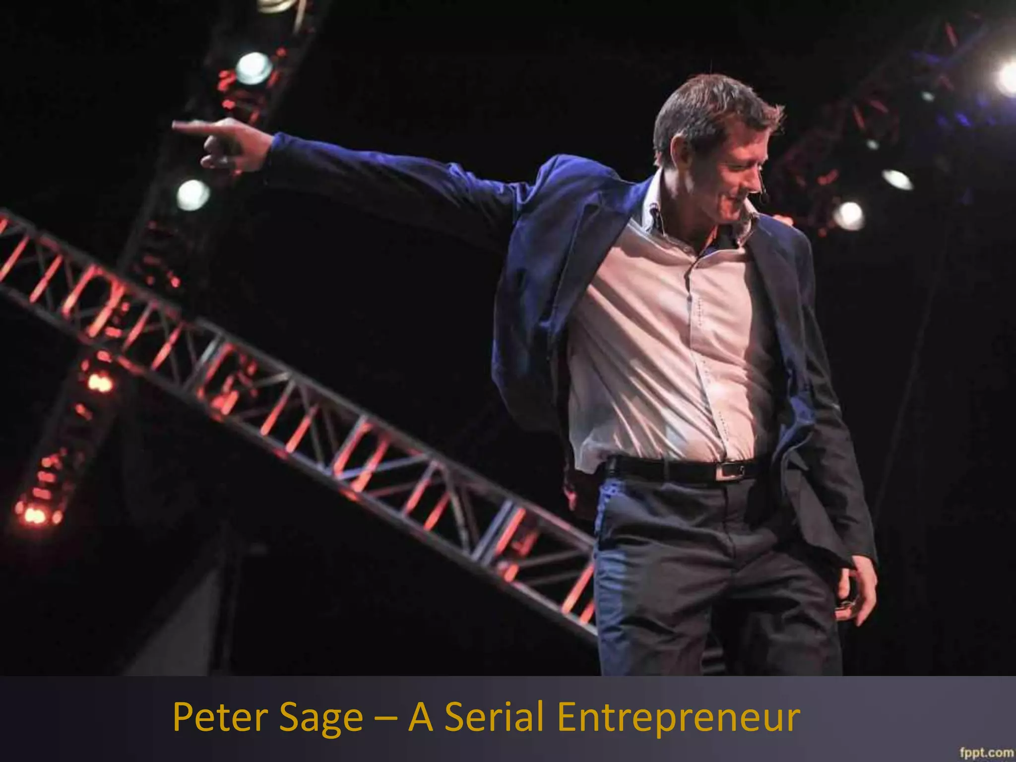 Life is in your hand - Peter Sage | PPTX