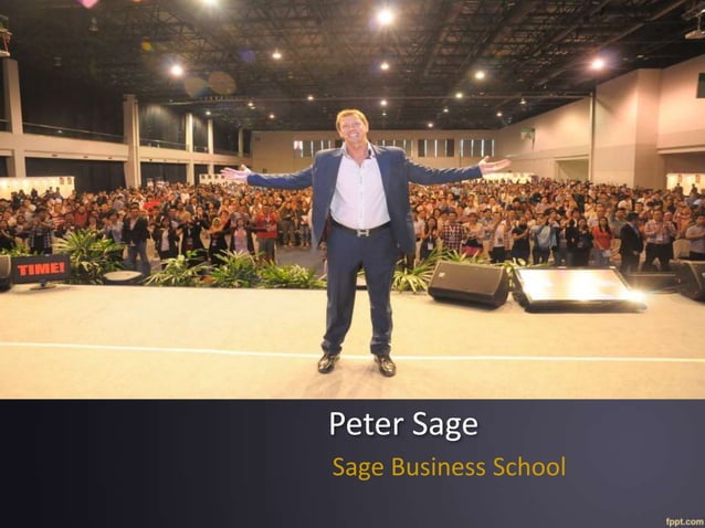 Life is in your hand - Peter Sage | PPTX