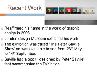 Peter Saville completed | PPTX