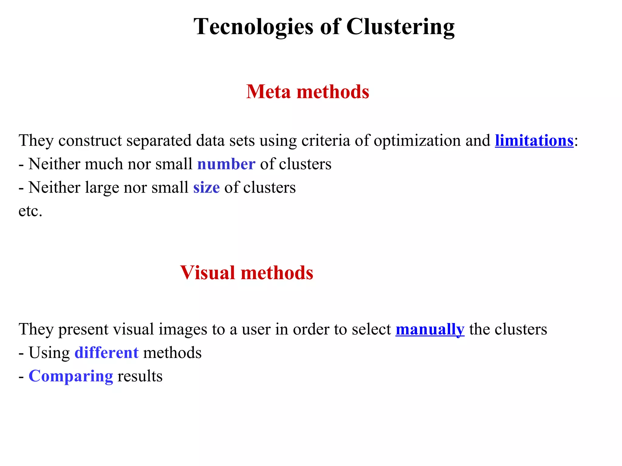 Clustering | PPT