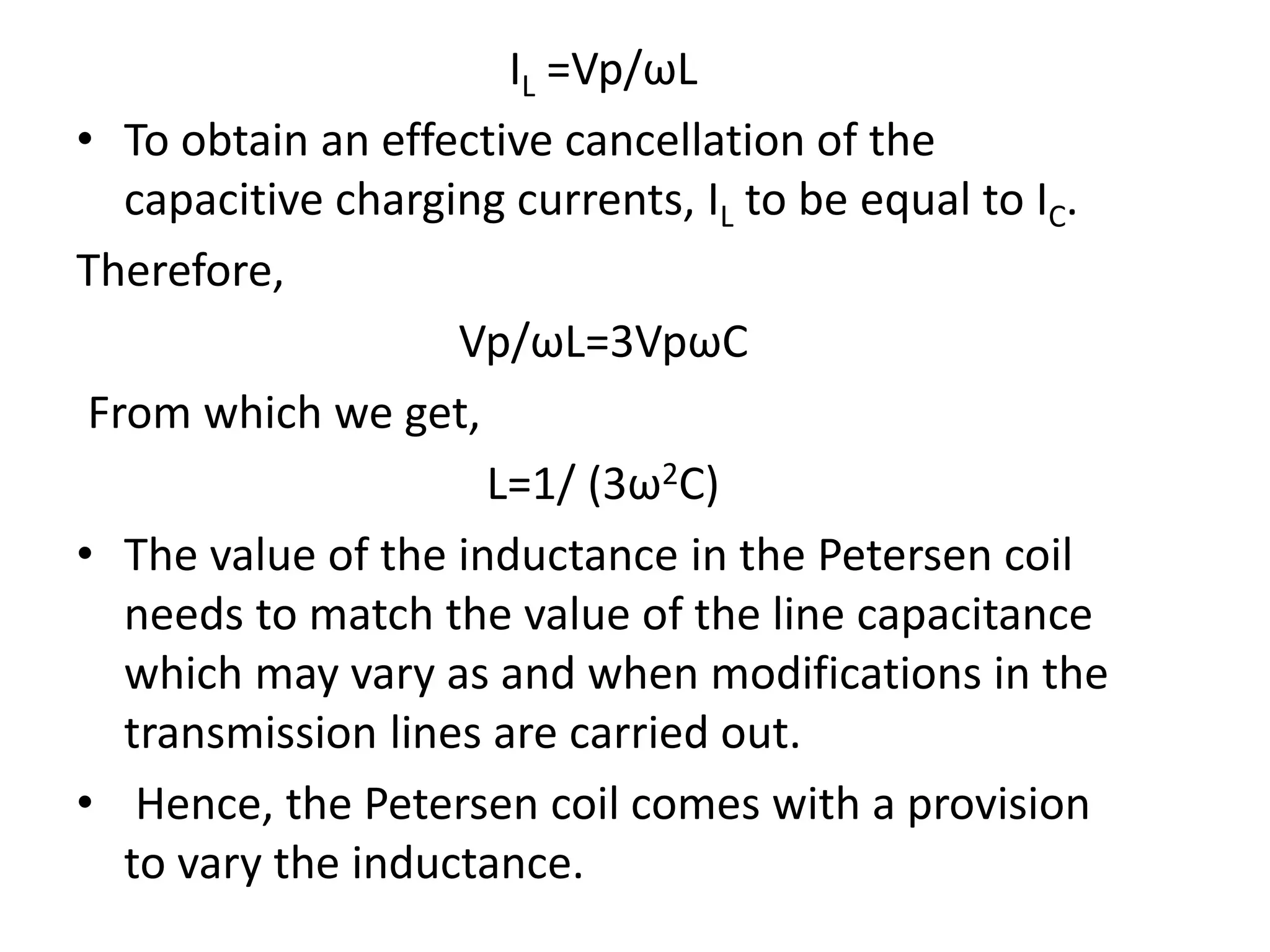 Petersen coil | PPTX
