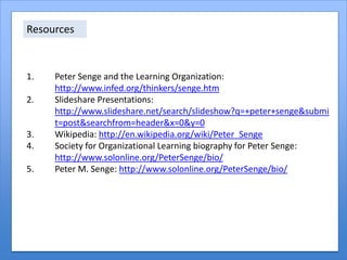 Peter Senge | PPTX