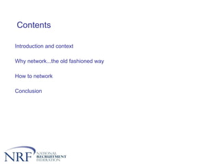 Effective Networking | PPT