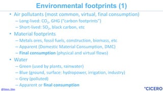 Global Environmental Footprints | PPTX