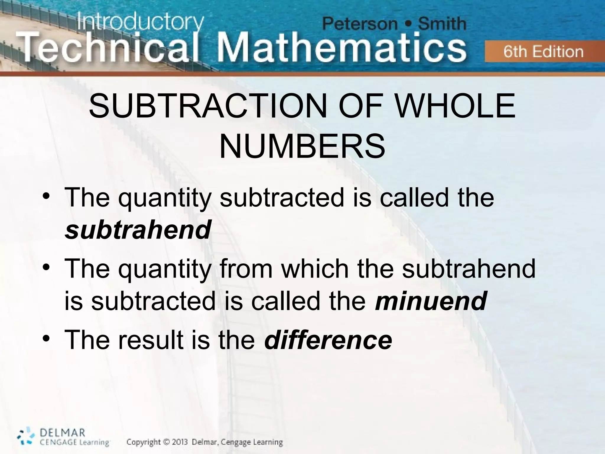 Unit 1 Whole Numbers | PPT