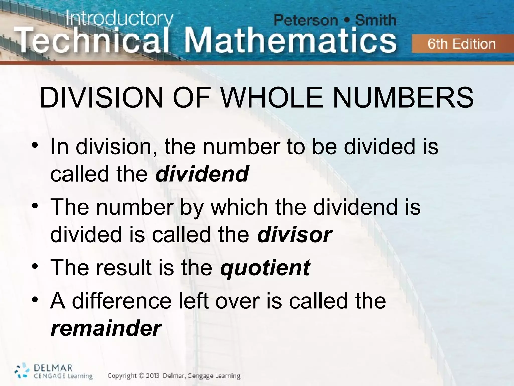 Unit 1 Whole Numbers | PPT