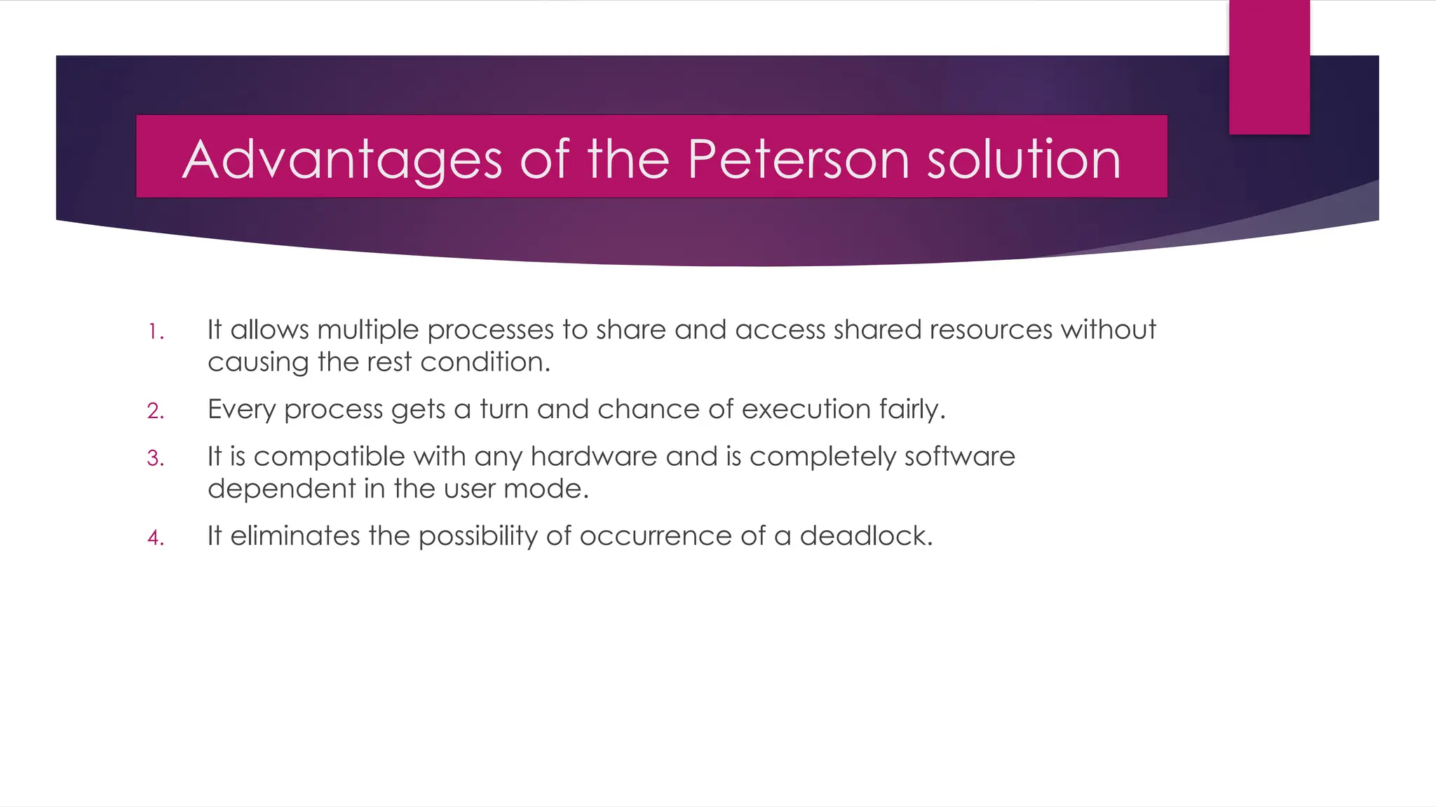 Describing the Peterson solution sw.pptx