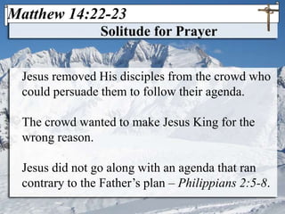Matthew 14:22-33 Devotion | PPT