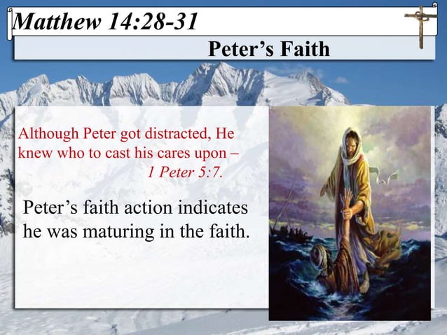 Matthew 14:22-33 Devotion | PPT