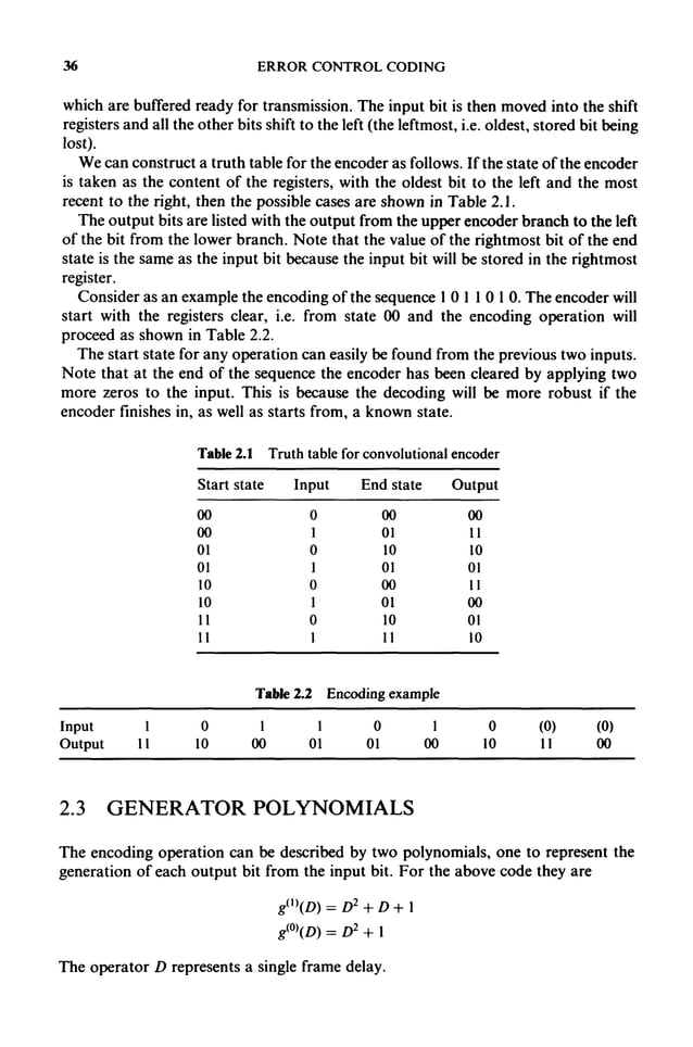 Peter sweeney error_control_coding | PDF | Programming Languages | Computing