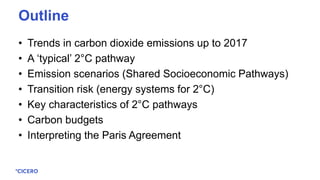 Mitigation pathways, emission scenarios, & stabilizing temperature | PPTX