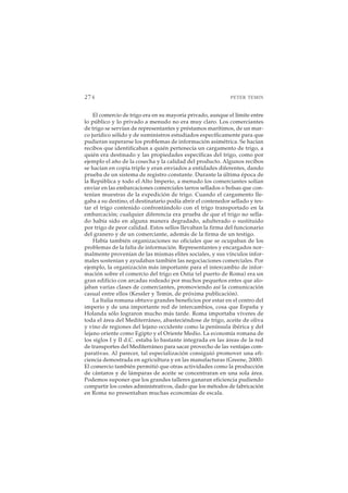 Peter temin la economia del alto imperio romano | PDF