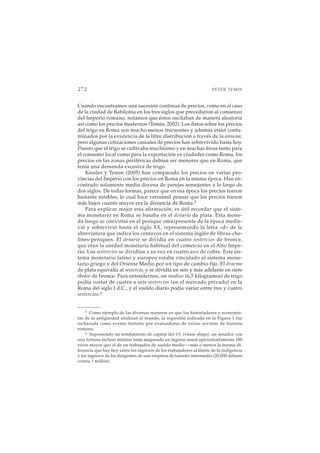 Peter temin la economia del alto imperio romano | PDF