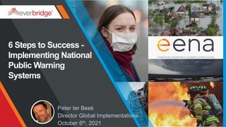 EENA 2021 - Implementing Public Warning Systems (1/3) | PDF