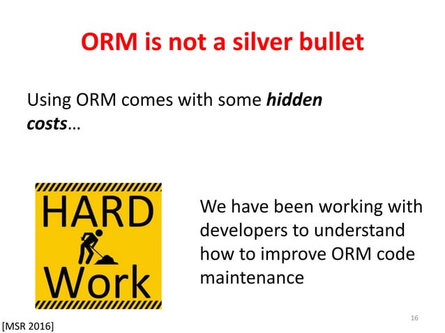 Improving the Performance of Database-Centric Applications Through Program Analysis | PPT