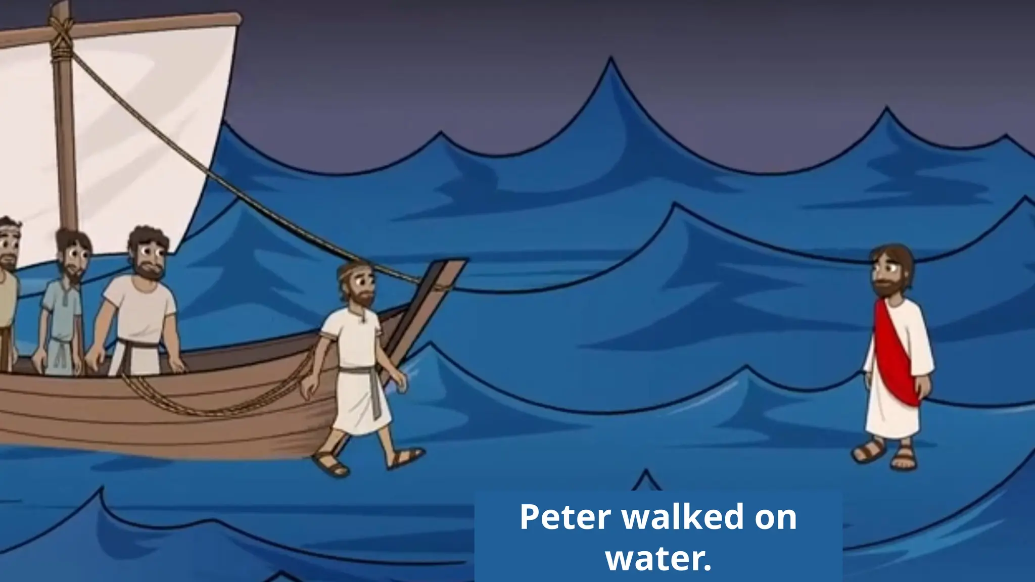 Peter walks on water - A short presentation.pptx
