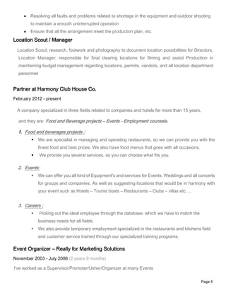 Media Production Manager | PDF
