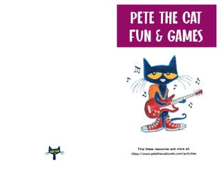 Pete the Cat Activity Book | PDF