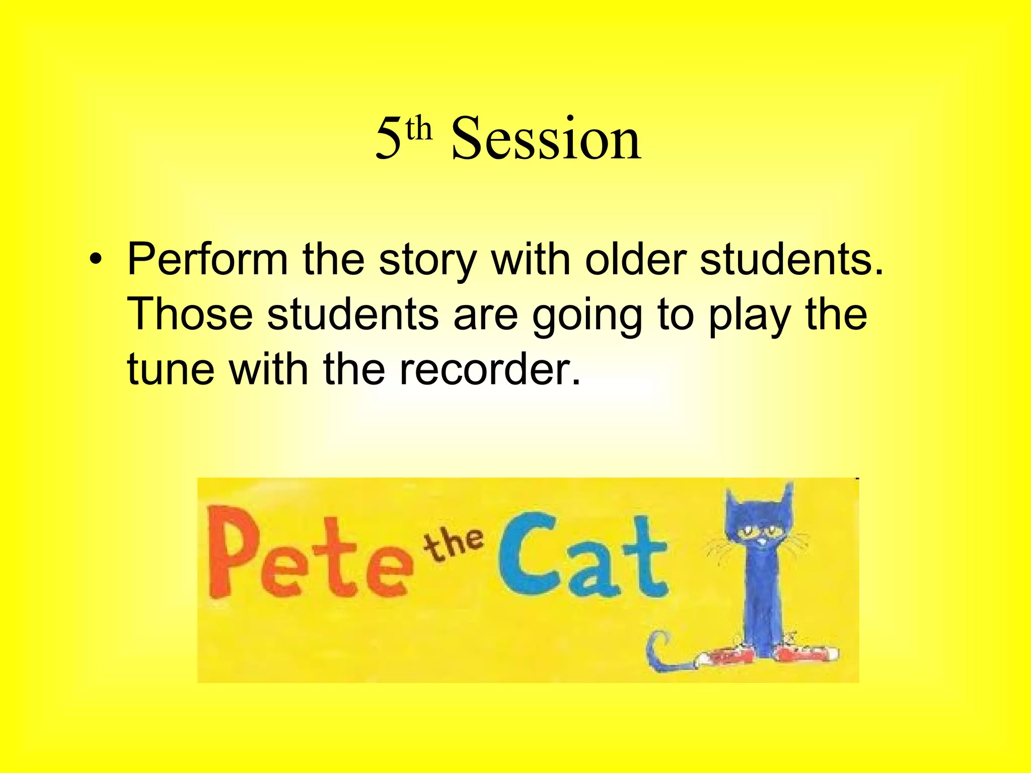 Pete the cat project | PPT