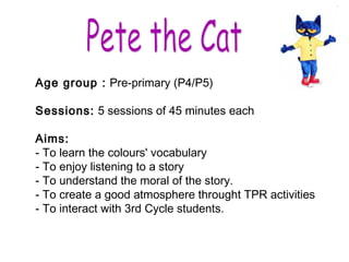Pete the cat project | PPT