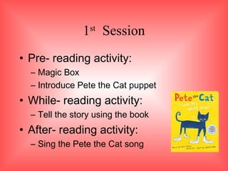 Pete the cat project | PPT