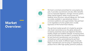 Pet food market | PPTX