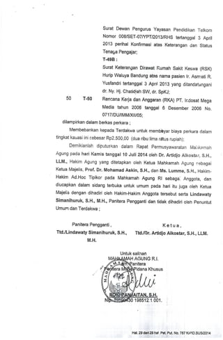 Petikan putusan ma 10 jul 2014 | PDF